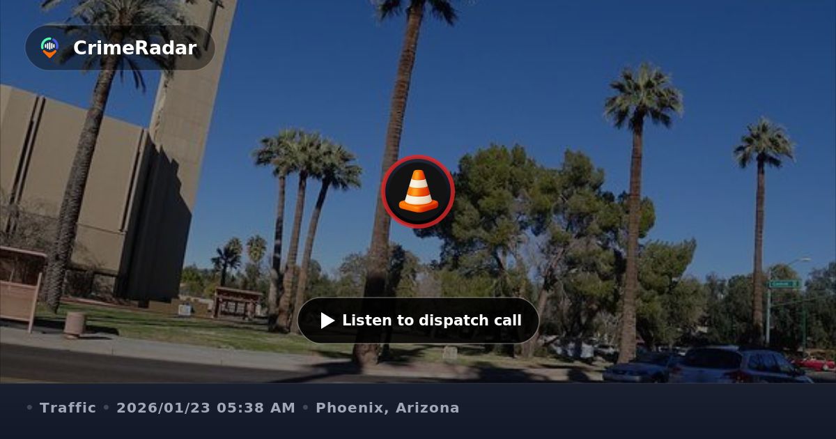 Traffic incident near Glendale Ave off-ramp, Phoenix AZ | CrimeRadar