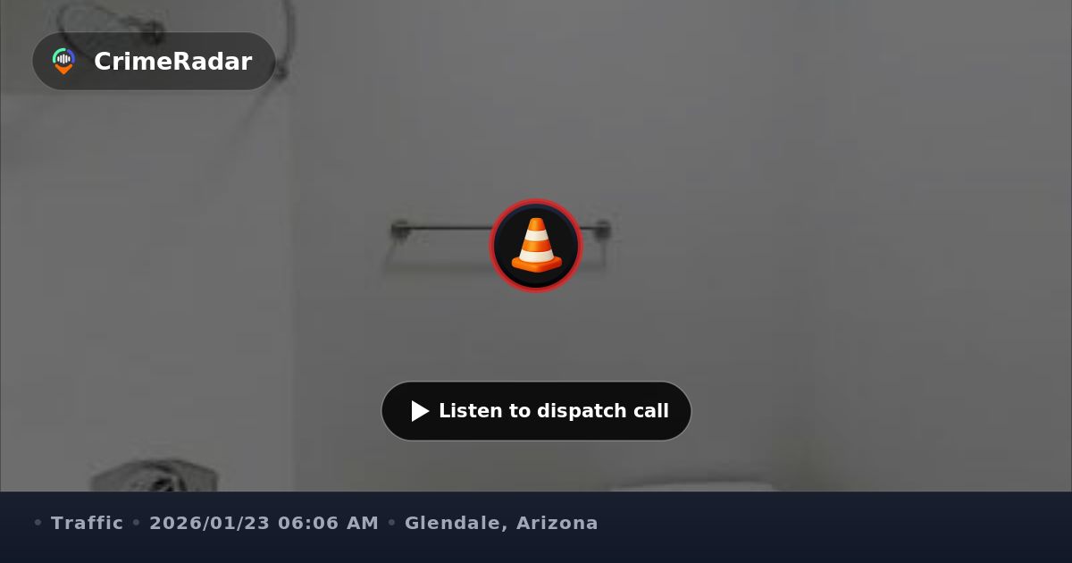 Traffic accident near North 67th Avenue underpass, Glendale AZ | CrimeRadar