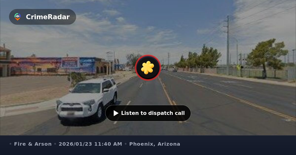 Traffic collision with hazmat response near Northern Ave, Phoenix AZ ...