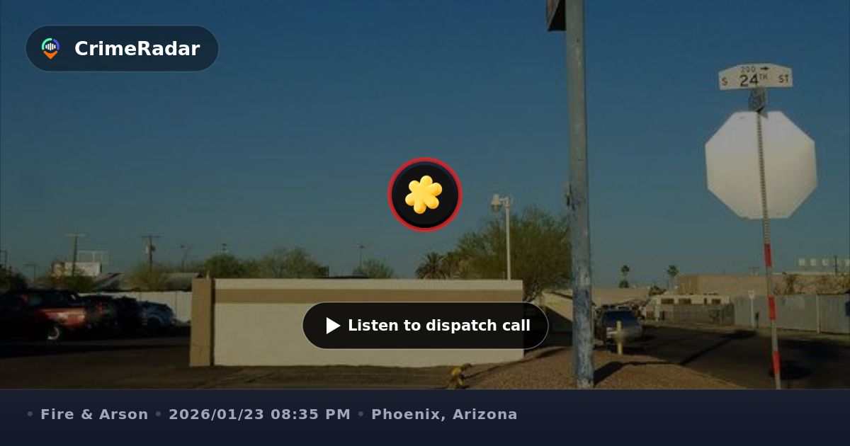 Fire crews respond to structure fire near South 24th St, Phoenix AZ ...