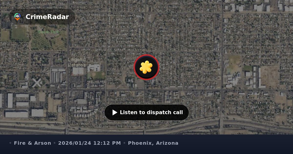 Fire crews respond to possible blaze on West Willetta St, Phoenix AZ ...