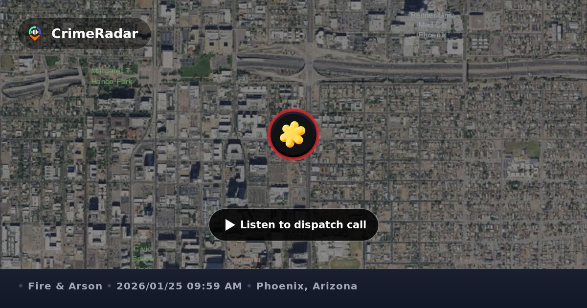 Fire crews respond to alarm near North Fourth Street, Phoenix AZ ...