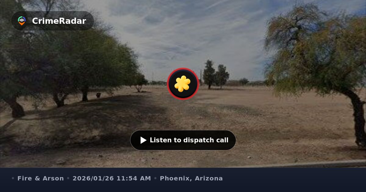 Fire crews respond to apartment blaze near Encanto Blvd, Phoenix AZ ...