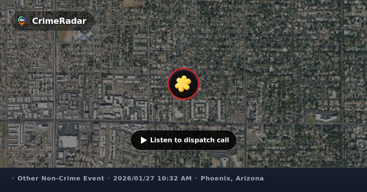 Rescue unit responds to good person call on Glendale Ave, Phoenix AZ ...