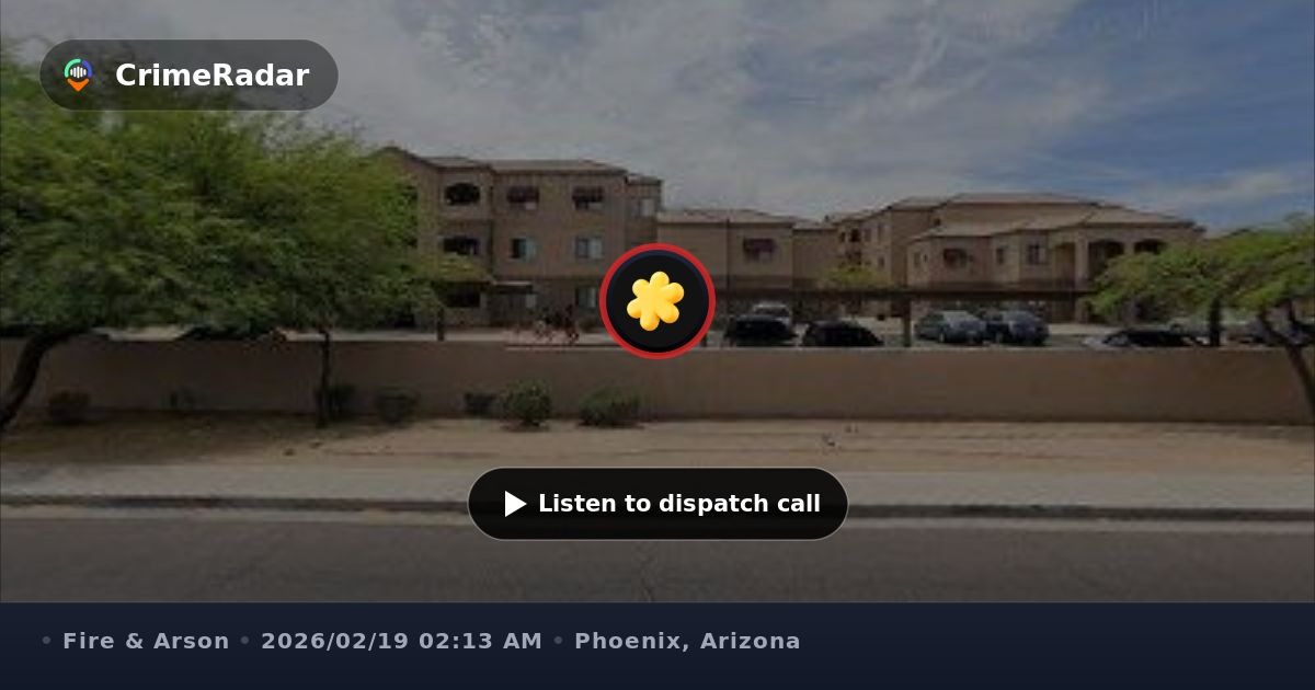 Dumpster fire on West Alta Vista Road, Phoenix AZ | CrimeRadar