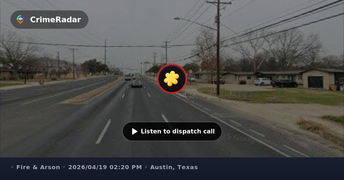 Transformer fire near substation on West Slaughter, Austin TX | CrimeRadar
