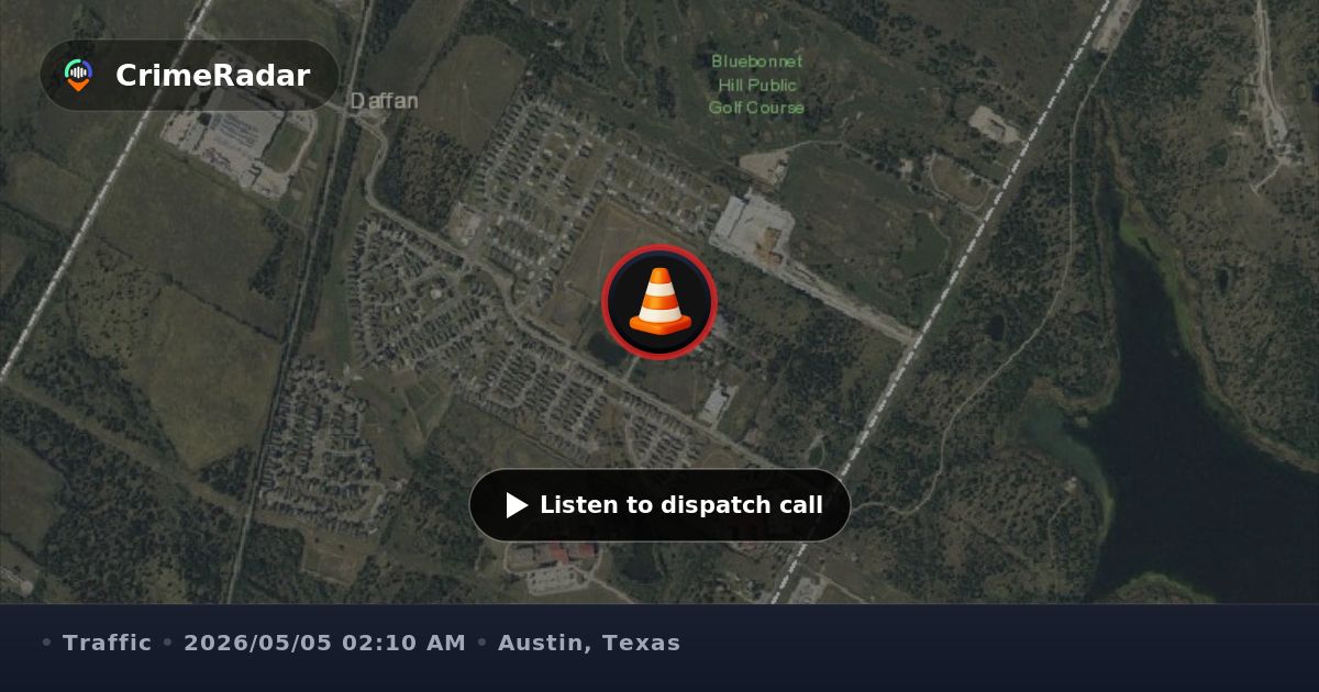 Traffic crash reported on Decker Lane, Austin TX | CrimeRadar