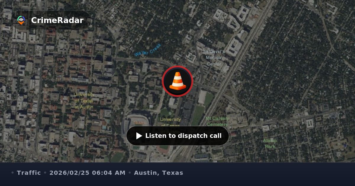 Police handle roadway incident near Clyde Littlefield, Austin TX ...