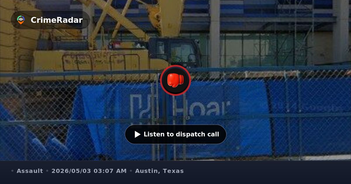 Woman stabbed in upper back taken to hospital, Austin TX | CrimeRadar