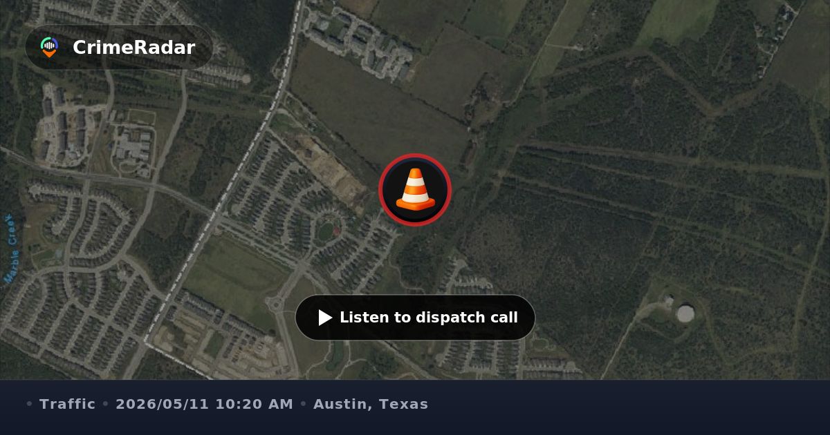 Traffic stop on East William Cannon Drive, Austin TX | CrimeRadar