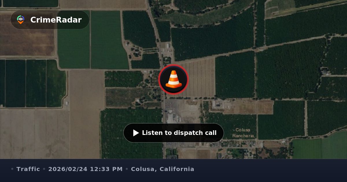 Vehicle crash near Colusa Casino on Highway 45, Colusa CA | CrimeRadar