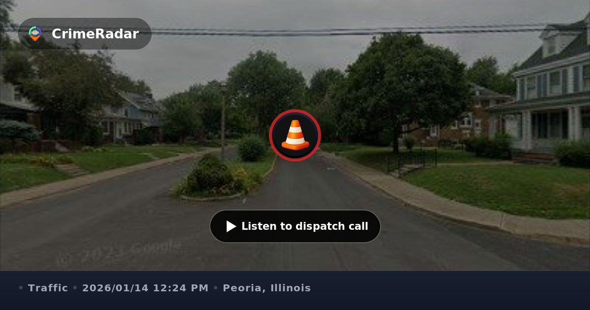 Crash involving dump truck near Laura Ave, Peoria IL | CrimeRadar