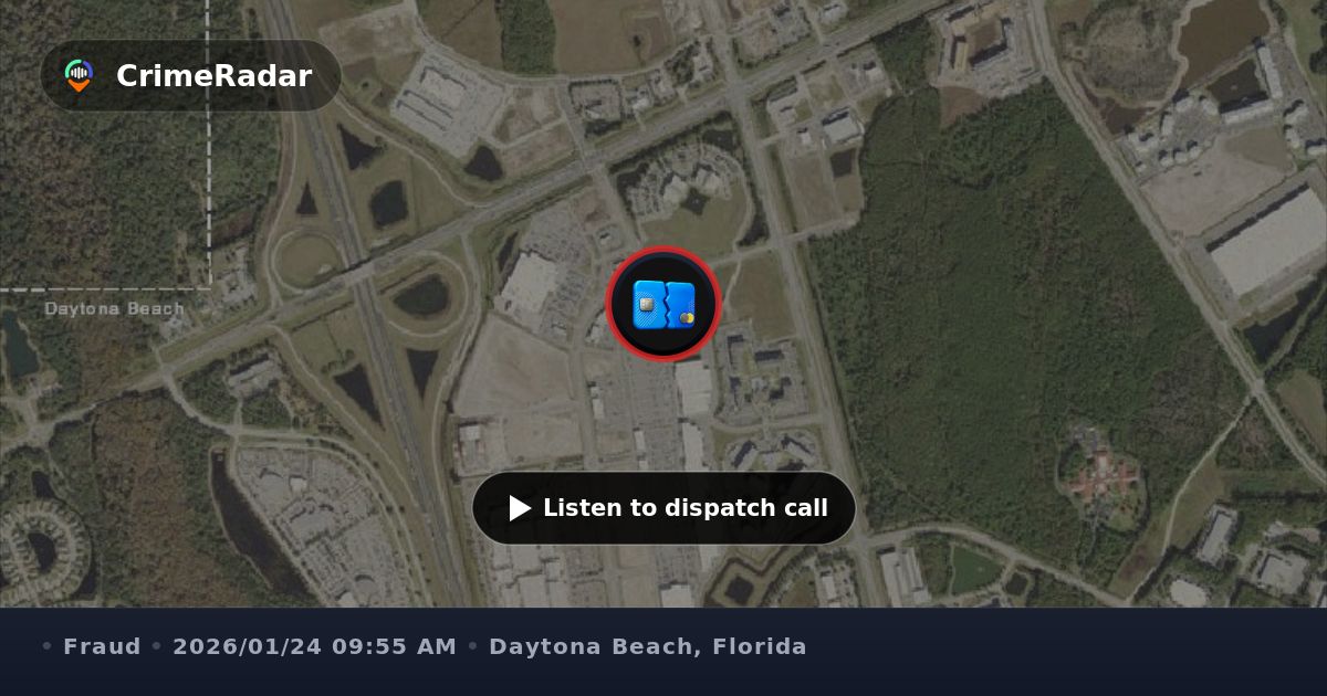 Possible fraud near Cornerstone Boulevard, Daytona Beach FL | CrimeRadar
