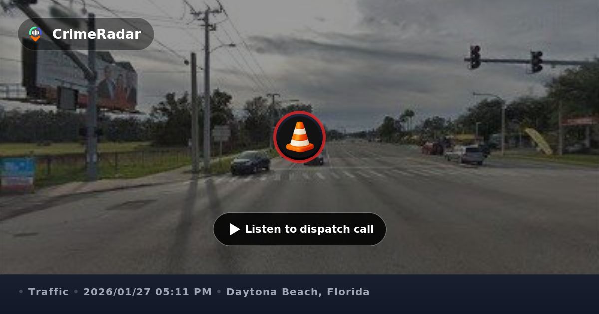 Serious two-vehicle crash with CPR at Mason and Nova, Daytona Beach FL ...
