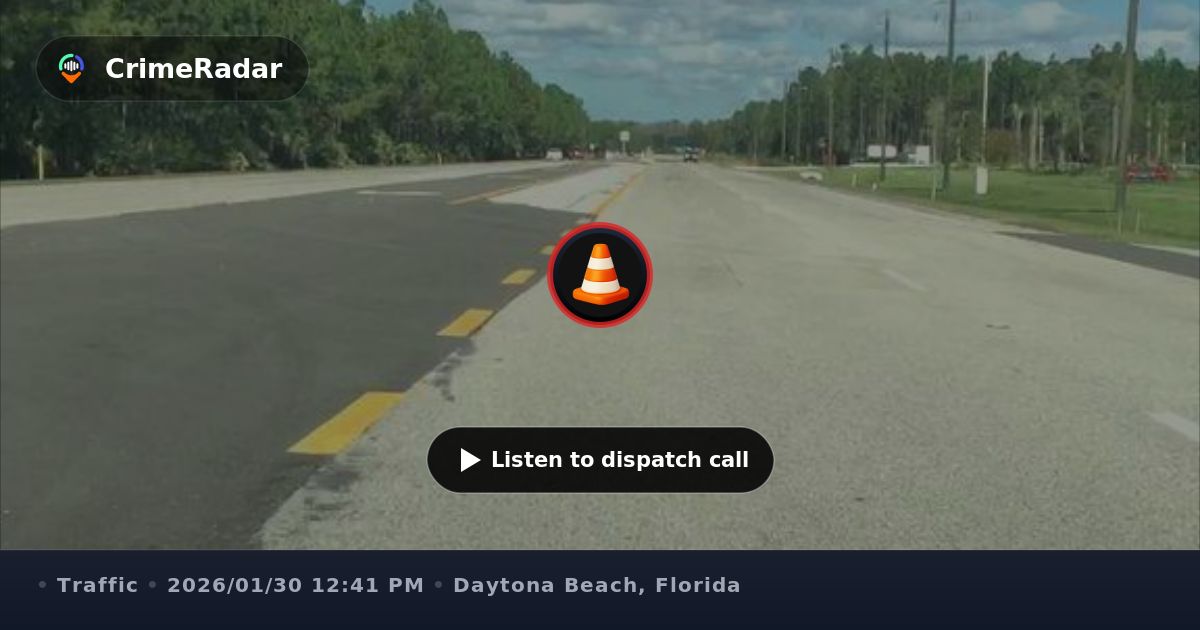 Traffic accident reported on Clyde Morris Blvd, Daytona Beach FL ...