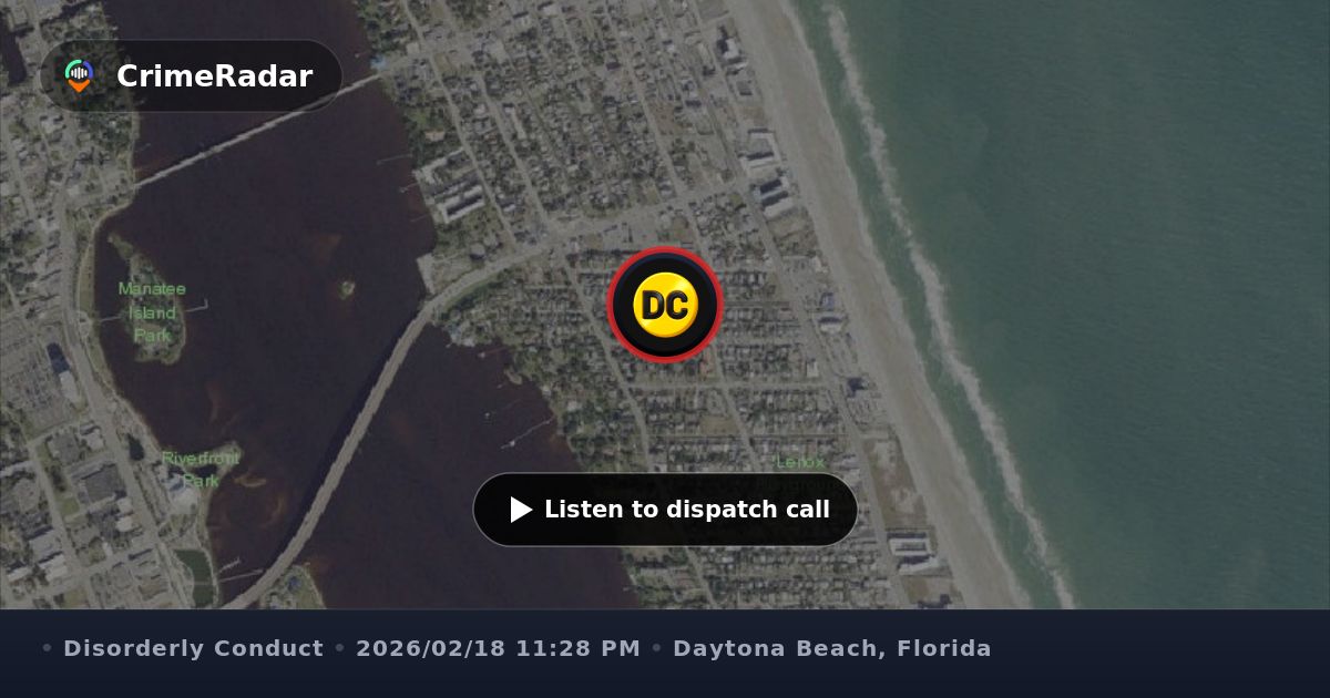 Person refusing to leave property on Phoenix Avenue, Daytona Beach FL ...