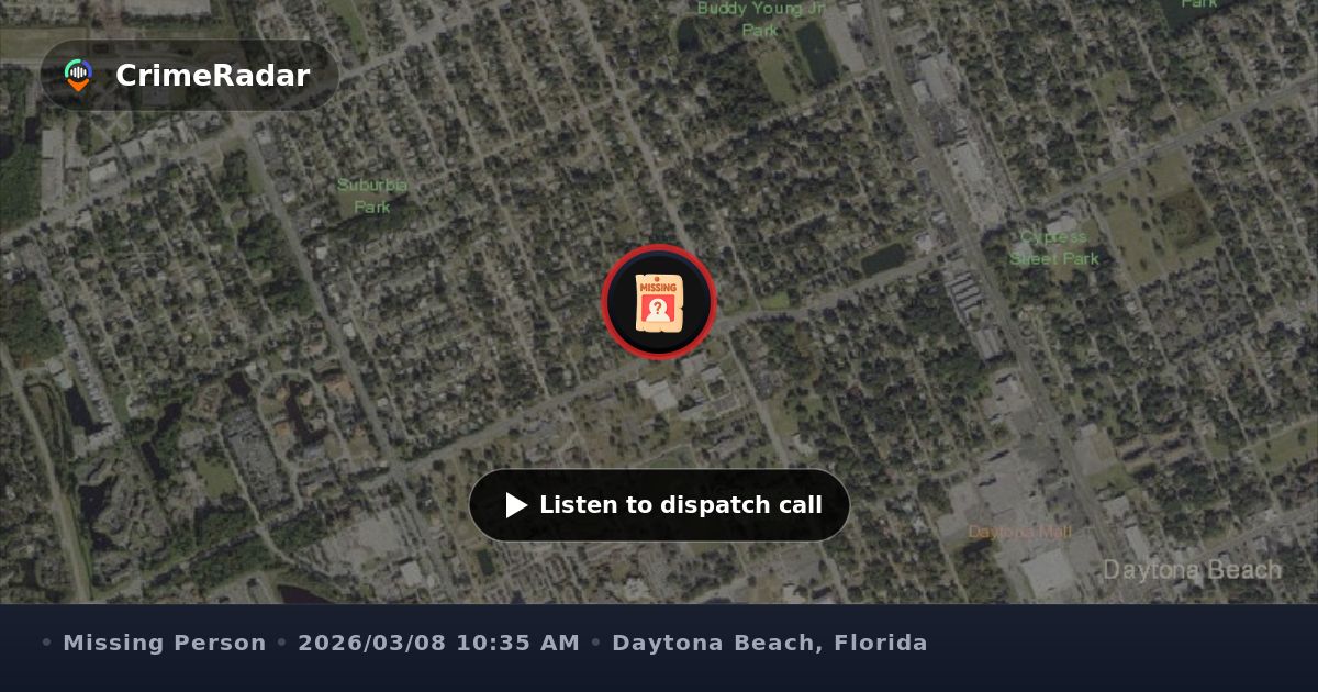 Search for missing eight-year-old girl in Daytona Beach, Daytona Beach ...