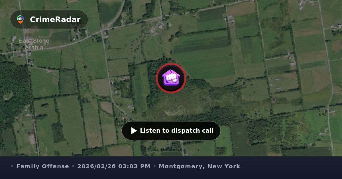 Harassment complaint between family members, Montgomery County NY ...