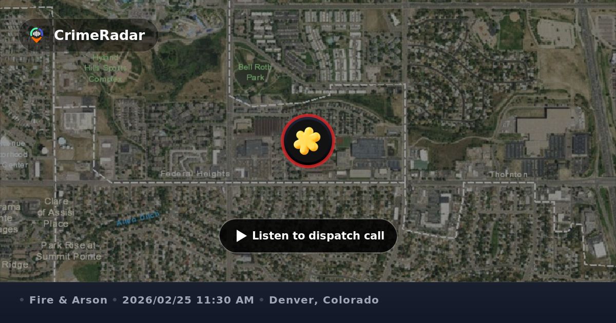 Large fire near Huron St forces I‑25 closures in Thornton, Denver CO ...