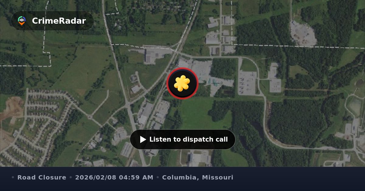 Hazard reported on Waco and Paris roads, Columbia MO | CrimeRadar