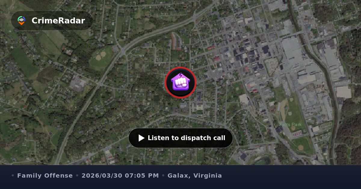 Woman reports choking in motel domestic incident, Galax VA | CrimeRadar