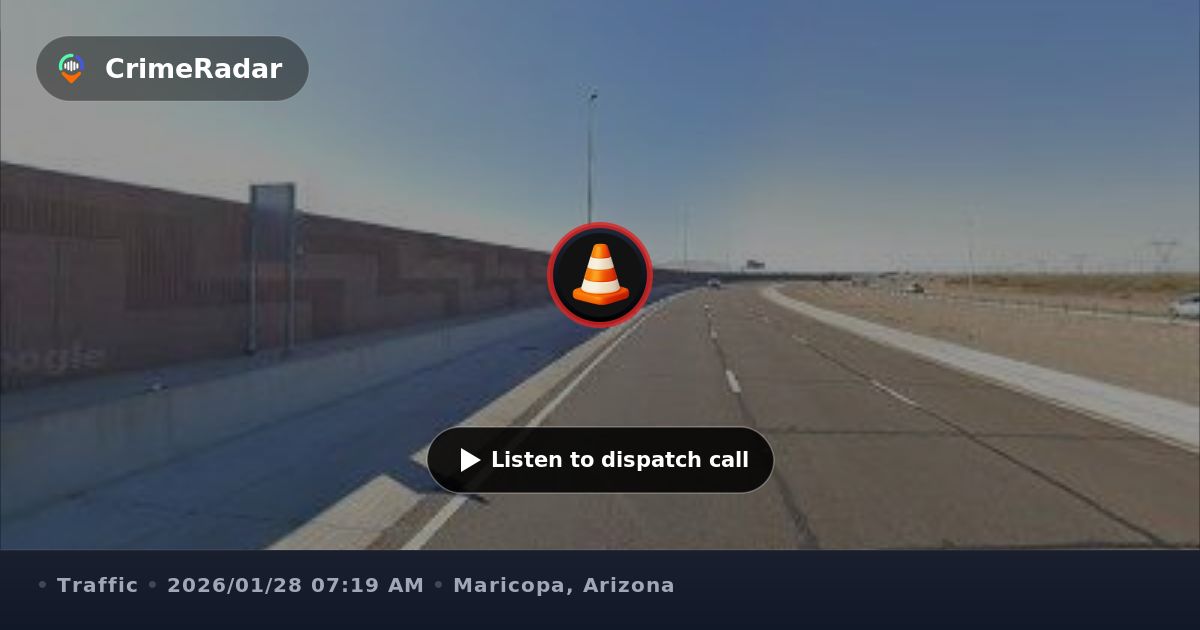 Traffic stop on Loop 303 involves plate check, Maricopa County AZ ...