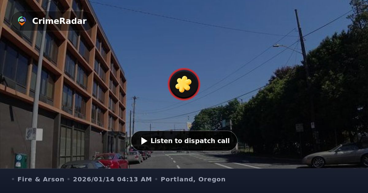 Small fire reported near Madrona Studio Apartments, Portland OR ...