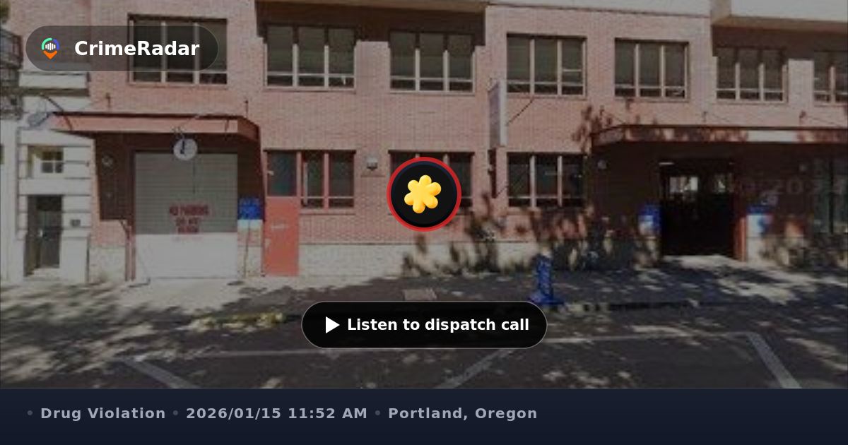 Overdose reported at downtown parking structure, Portland OR | CrimeRadar
