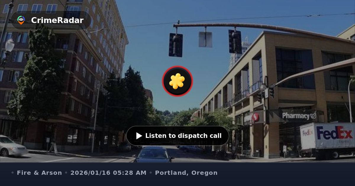 Fire crews respond to condo alarm near Southwest 11th Ave, Portland OR ...