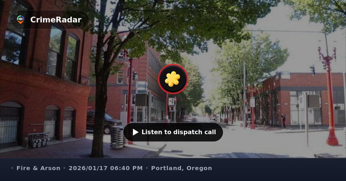 Fire crews respond to trash fire near NW Glisan St, Portland OR ...