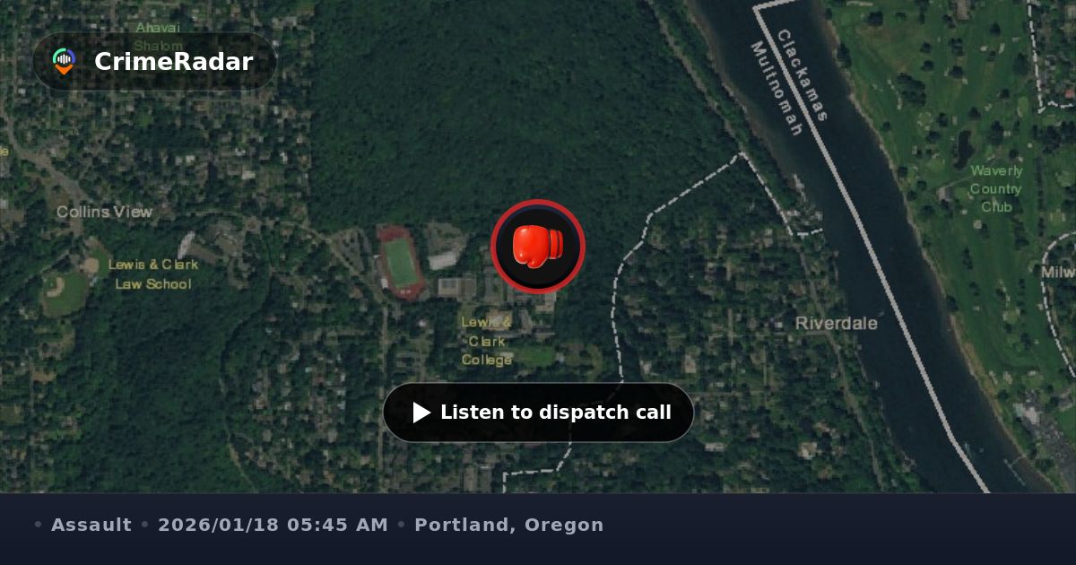 Police assist victim after possible assault near Alder, Portland OR ...