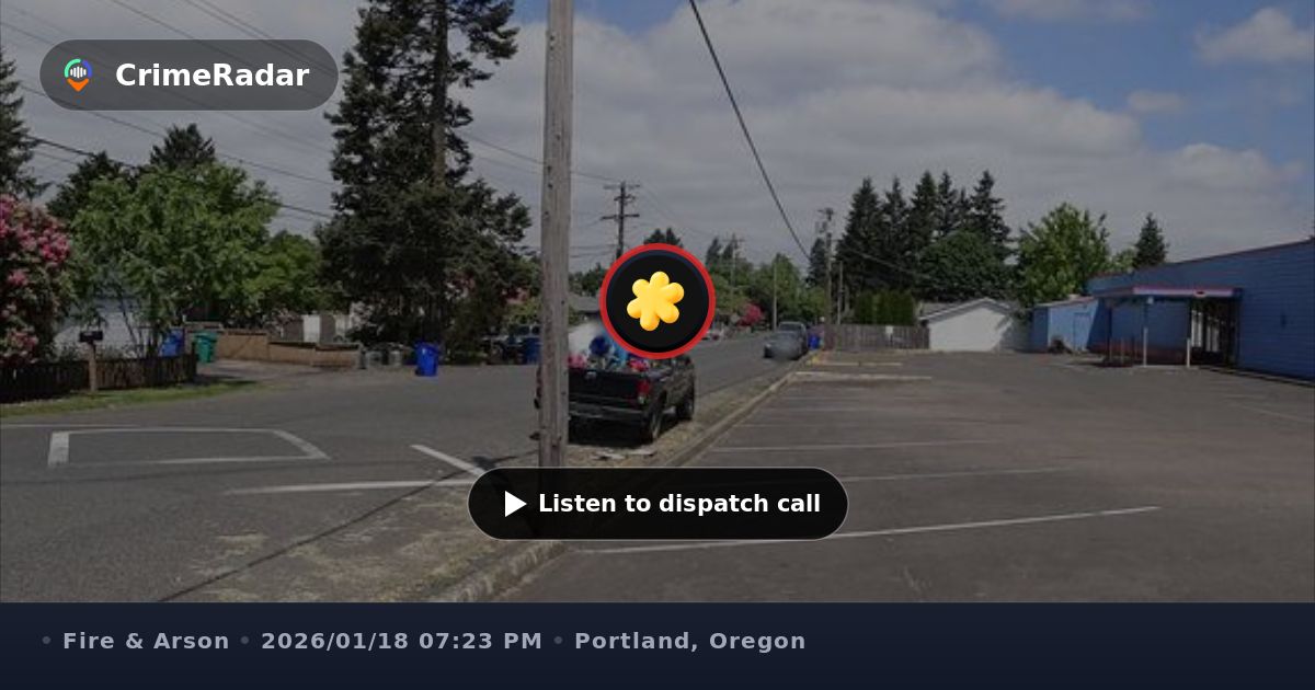 Fire crews recall structure fire at apartments, Portland OR | CrimeRadar
