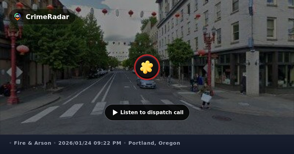 Firefighters respond to outside blaze near NW Couch St, Portland OR ...