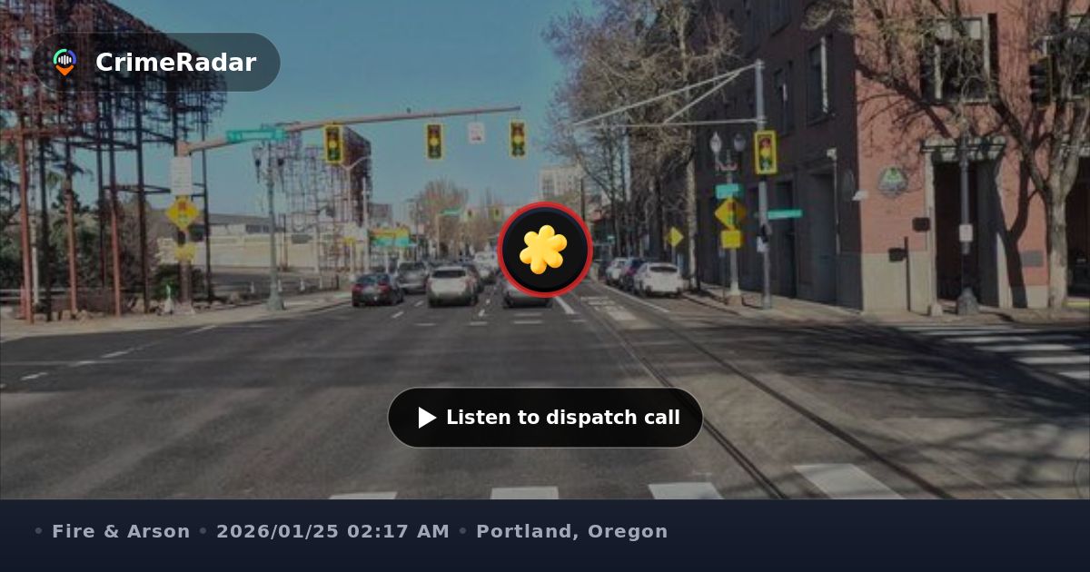 Small fire reported beneath Hawthorne Bridge ramp, Portland OR | CrimeRadar