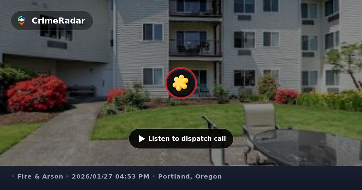 Fire alarm triggered at senior facility on Division St, Portland OR ...