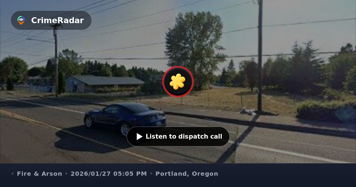 Fire crews address barricade fire near SE 92nd Ave, Portland OR ...