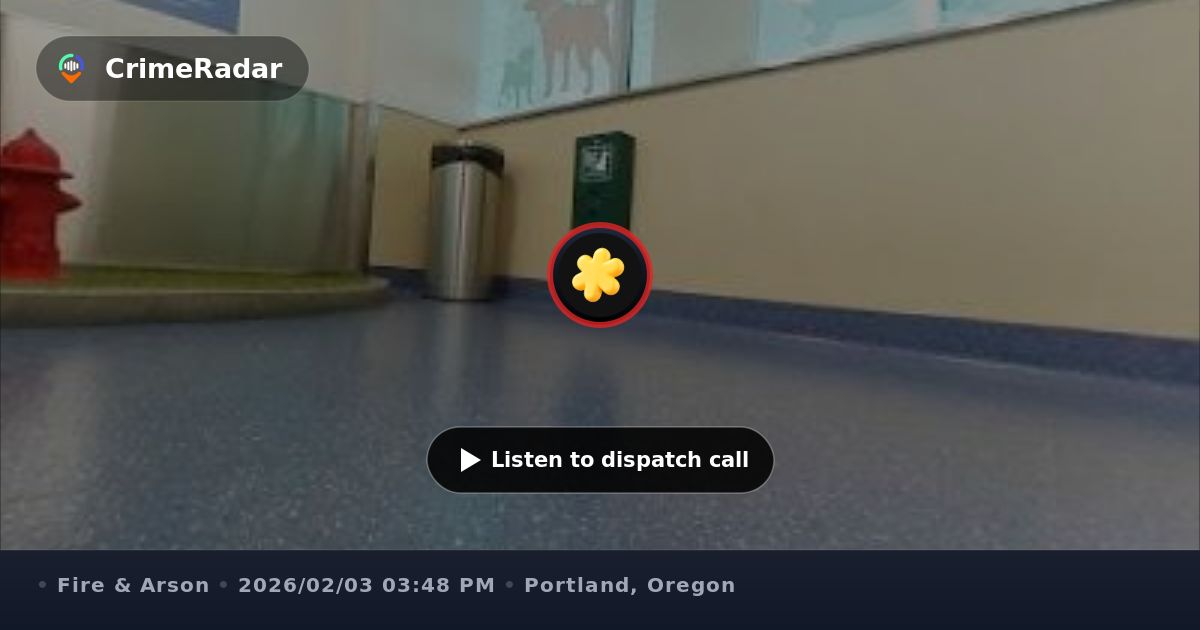 Emergency response to aircraft alert at Portland Airport, Portland OR ...