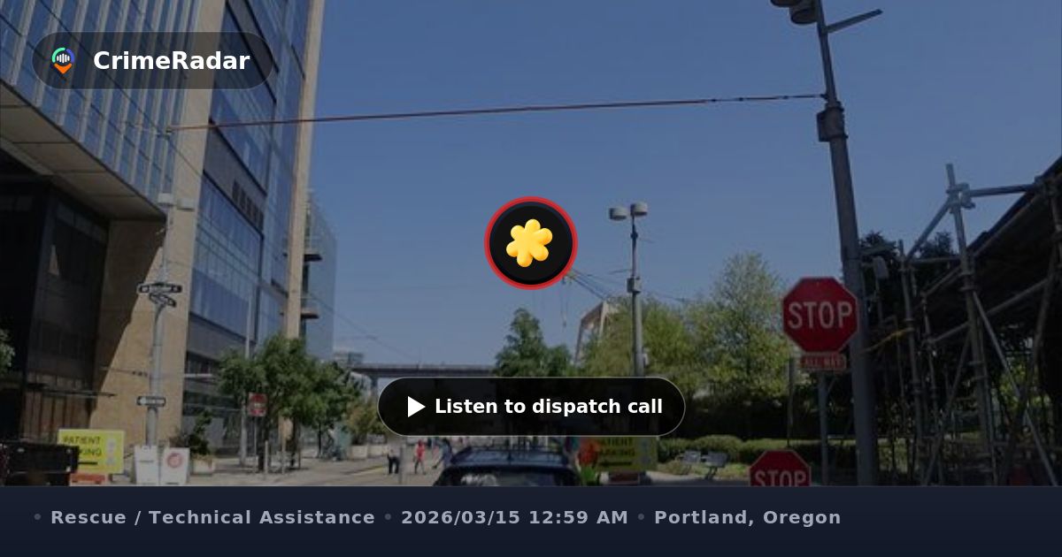 Person stuck in elevator at apartment building, Portland OR | CrimeRadar