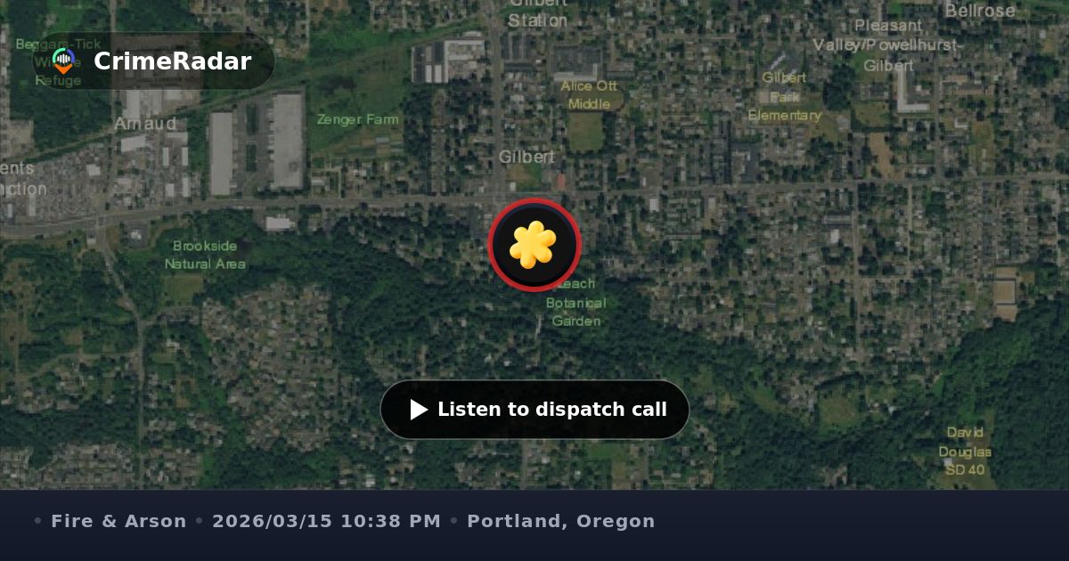 House fire on Southeast 122nd Avenue in Portland, Portland OR | CrimeRadar