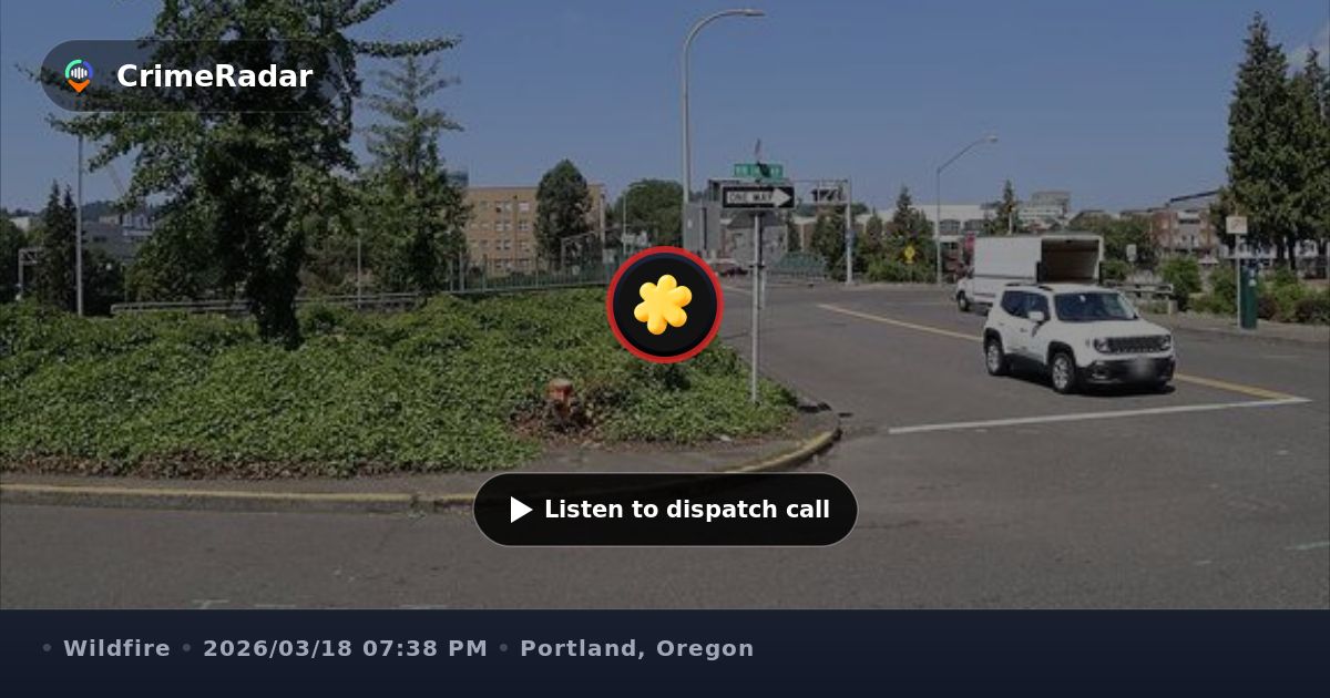Grass fire at NW 14th Avenue and NW Couch Street, Portland OR | CrimeRadar