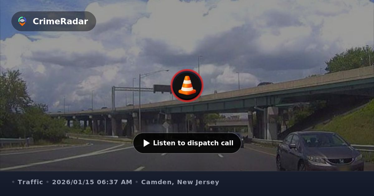 Traffic crash on Route 76 near Camden, Camden NJ | CrimeRadar