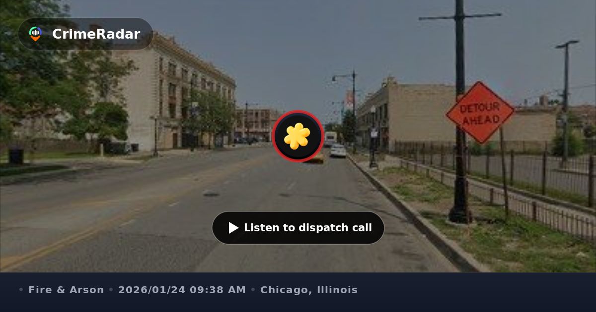 Vehicle fire reported on I-94 near Cottage Grove, Chicago IL | CrimeRadar