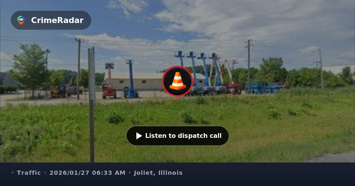 Traffic stop on eastbound I-80 ramp near Larkin Ave, Joliet IL | CrimeRadar