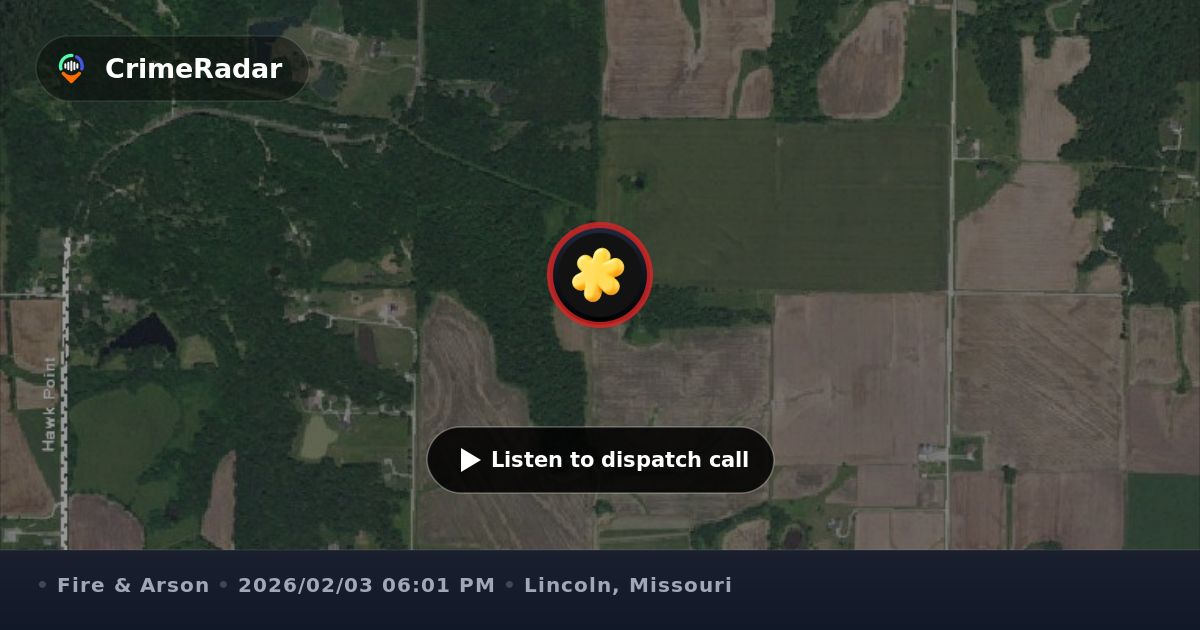 Fire crews respond to house fire near Stringtown Rd, Lincoln County MO ...