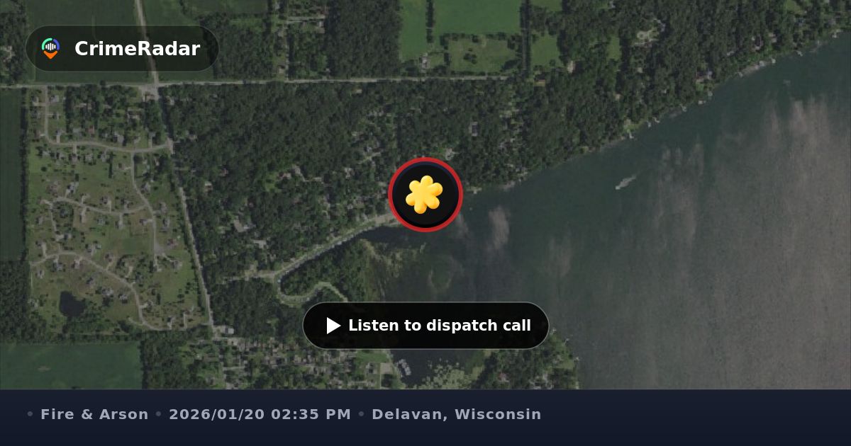 Fire task force activated for Delavan blaze, Delavan WI | CrimeRadar