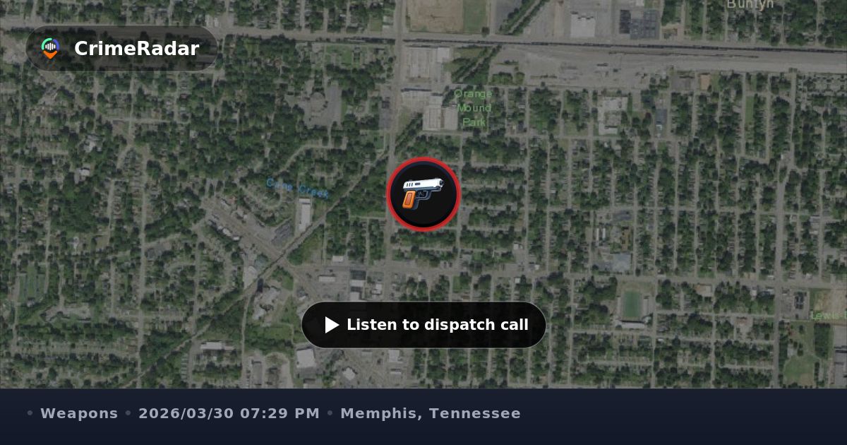 Assault and shots fired during dice game dispute, Memphis TN | CrimeRadar