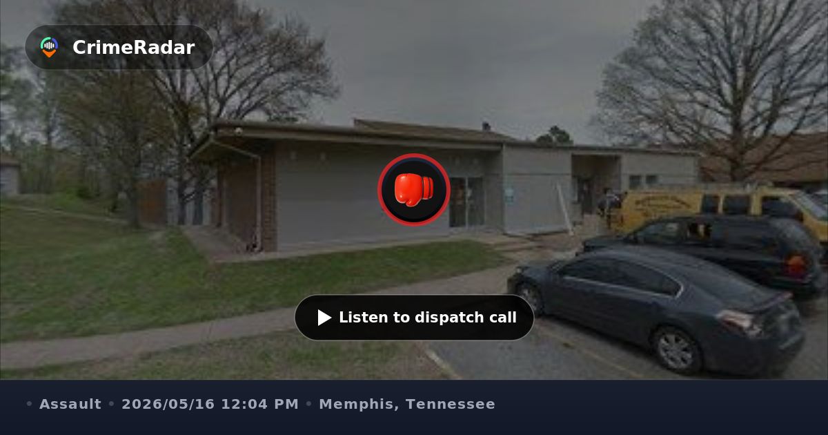 Fight at Ridgecrest Apartments on Woodcliff, Memphis TN | CrimeRadar