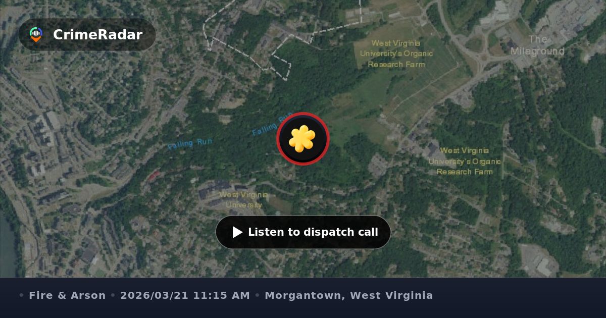 Fire alarm checked and reset on Garrison Avenue, Morgantown WV | CrimeRadar
