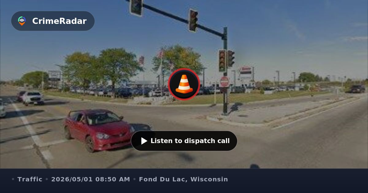 Minor traffic incident on Johnson Street, Fond Du Lac WI | CrimeRadar