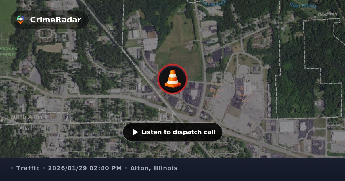 Traffic stop near Ninth and Henderson, Alton IL | CrimeRadar